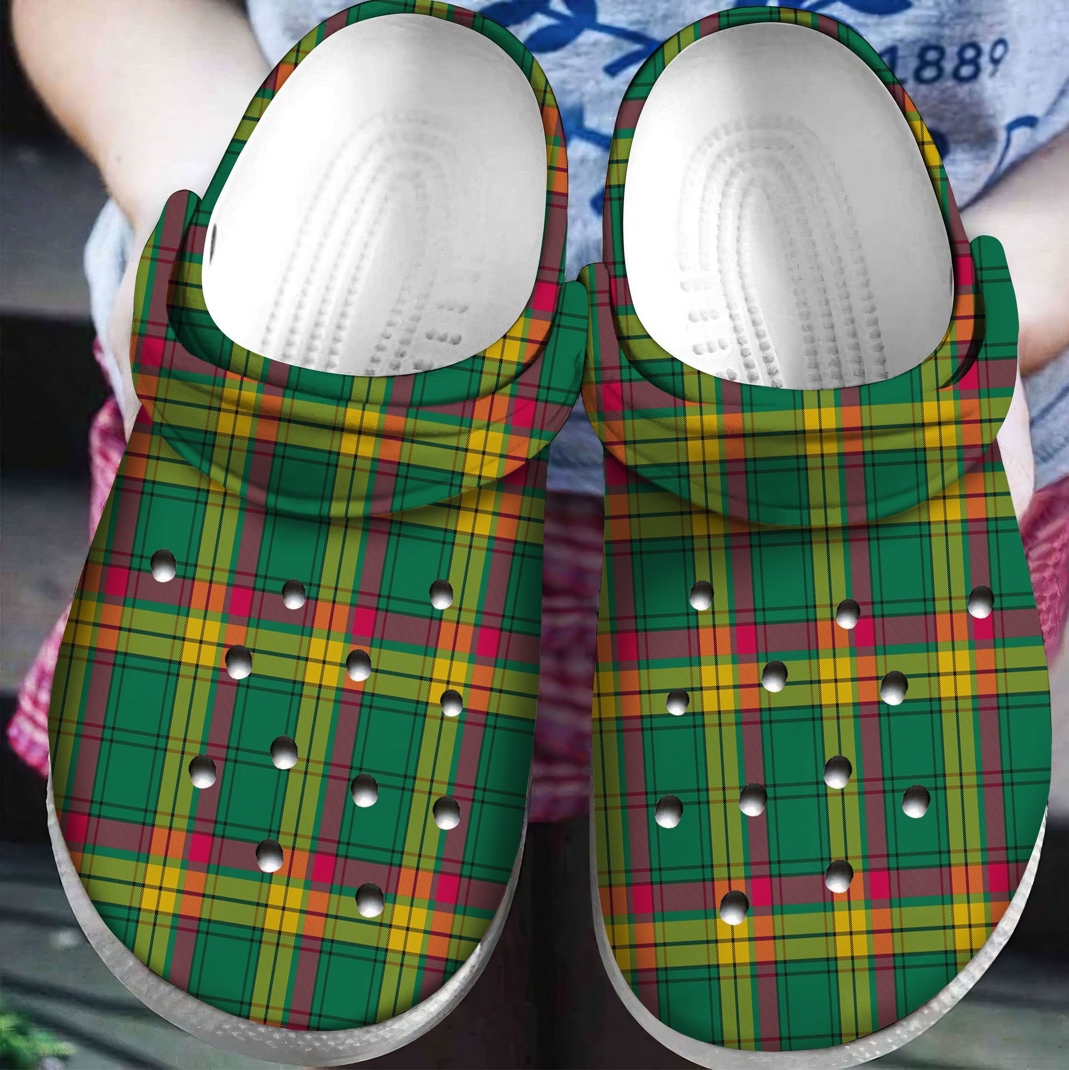MacMillan Old Ancient Tartan Plaid Crocs – Tartan Clans