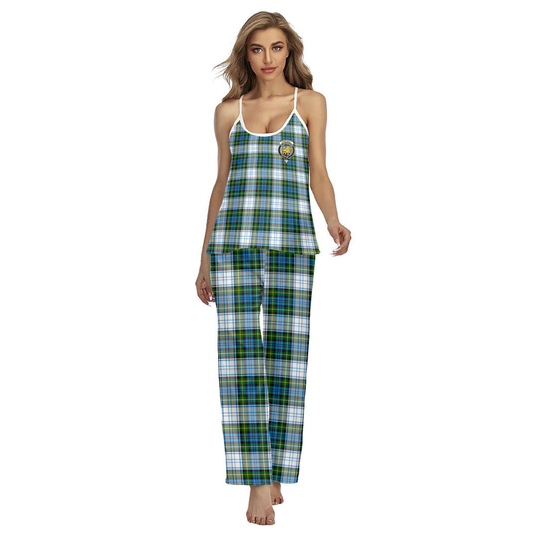 Campbell Dress Tartan Crest Cami Pajamas Sets – Tartan Clans