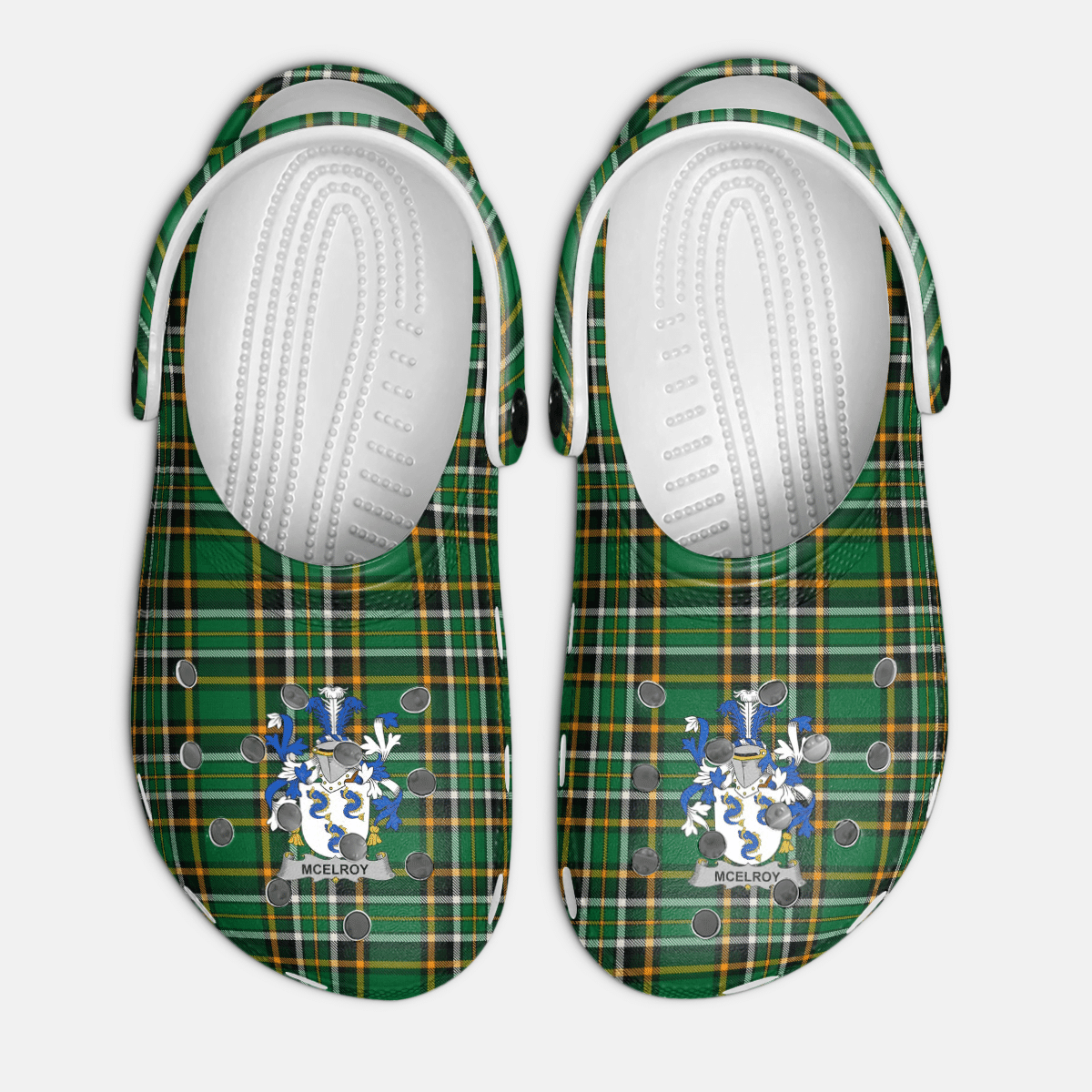 McElroy Tartan Plaid Crocs – Tartan Clans