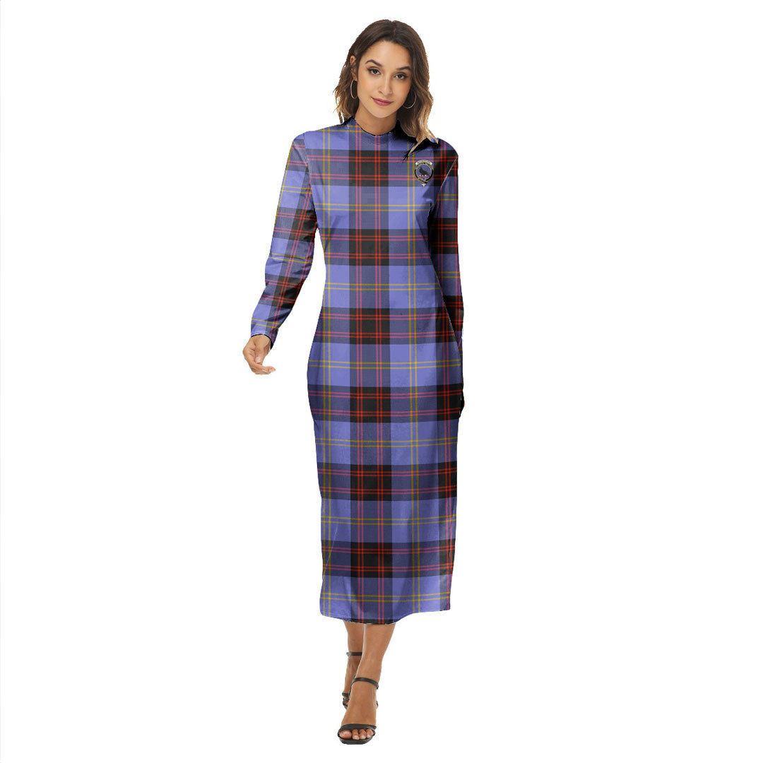 Rutherford Tartan Crest Women's Hip Dress – Tartan Clans